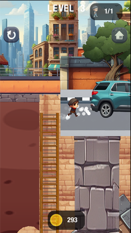 Heist Escape - HTML5 Construct3 Game by Game-LaunchPad | CodeCanyon